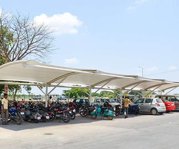 Tensile Car Parking Shed Manufacturers | Tensile Structures | Vehicle ...